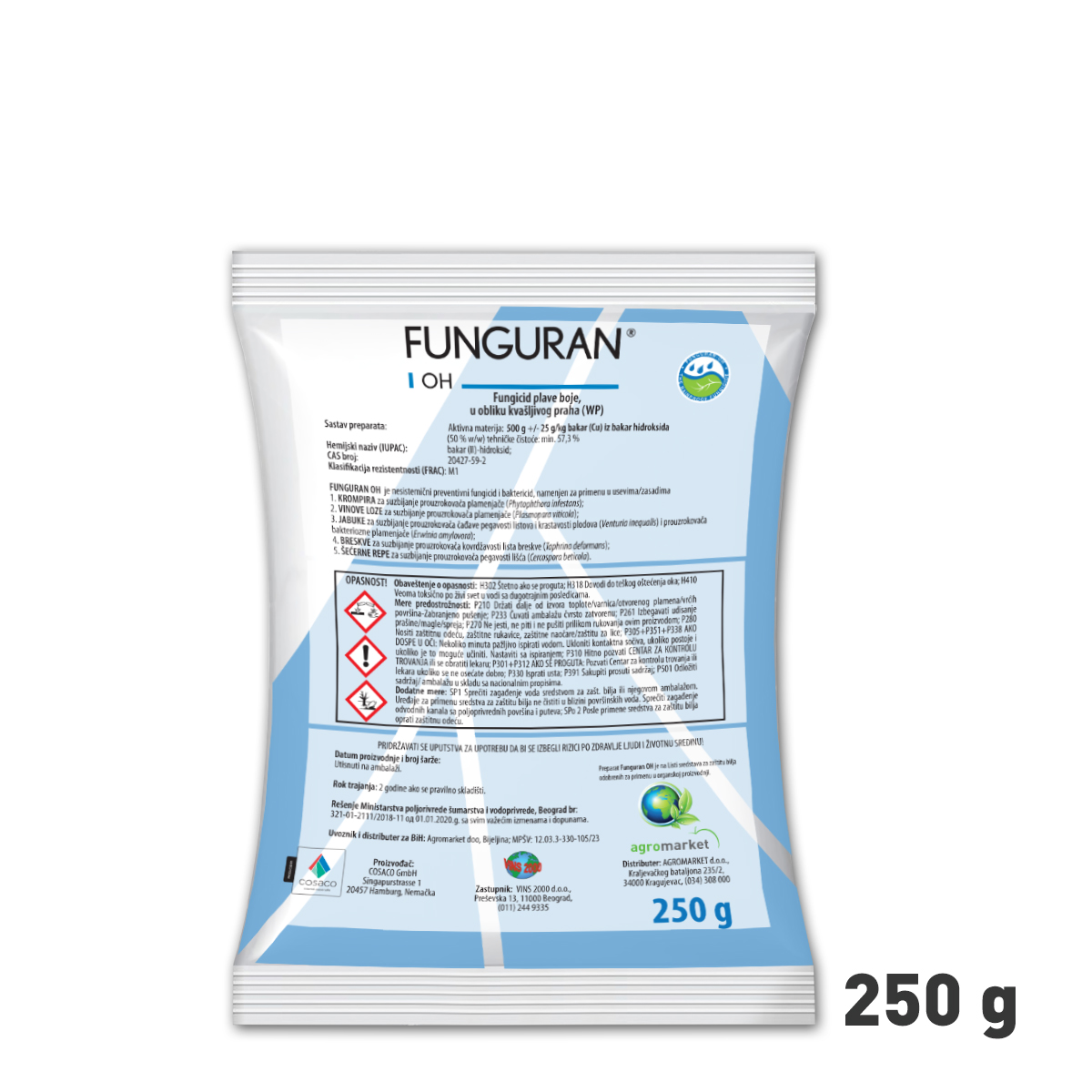 Funguran OH 50 WP 250 g | Agromarket