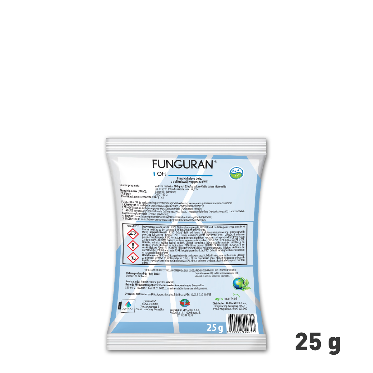 Funguran OH 50 WP 25 g | Agromarket