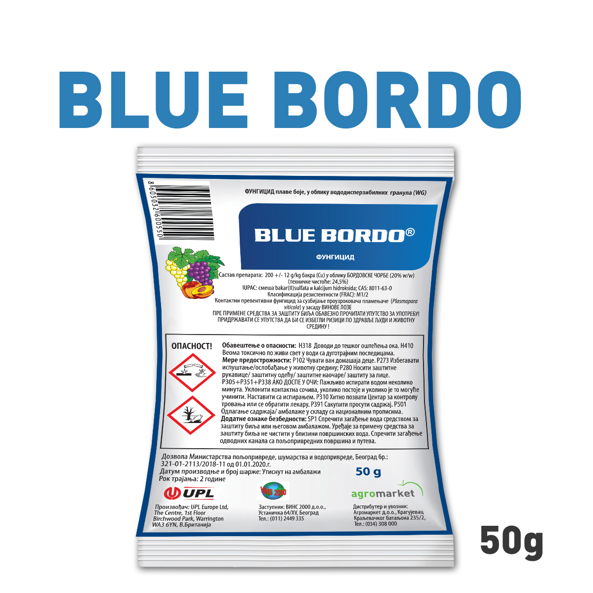 Blue bordo 50 g | Agromarket