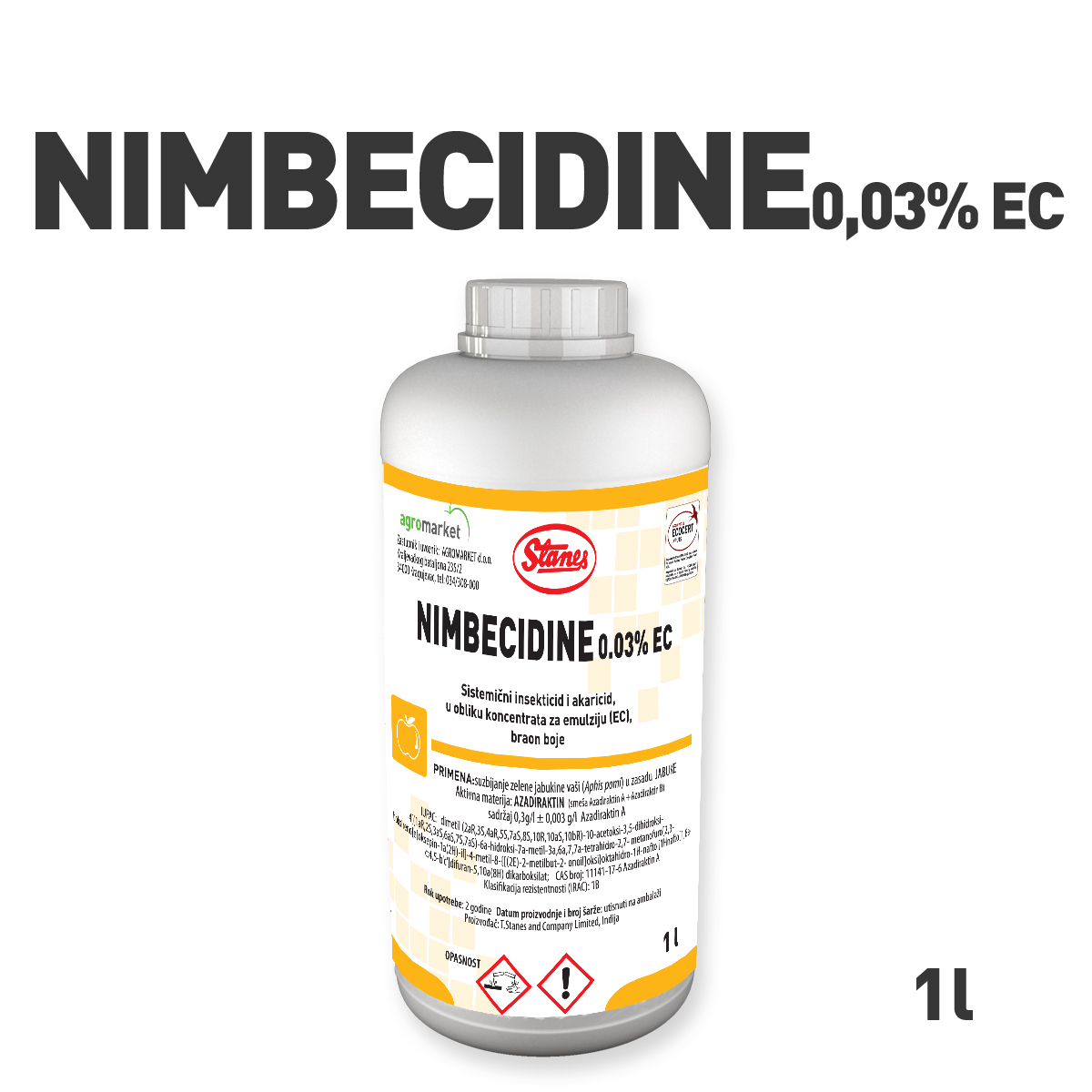 Nimbecidine 0,03% EC 1 l | Agromarket