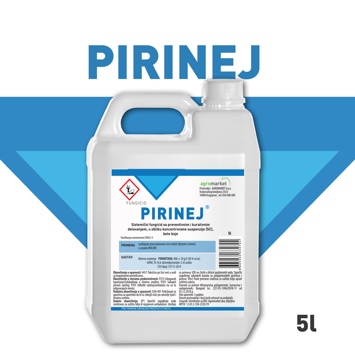 Pirinej 5 l | Agromarket