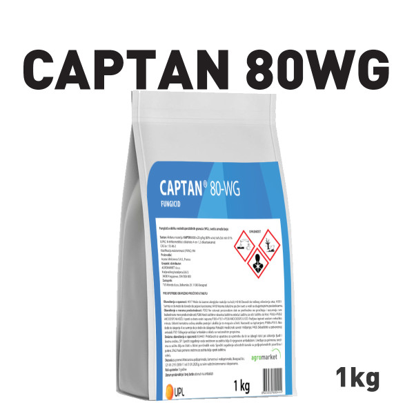 Captan 80 WG 1 kg | Agromarket