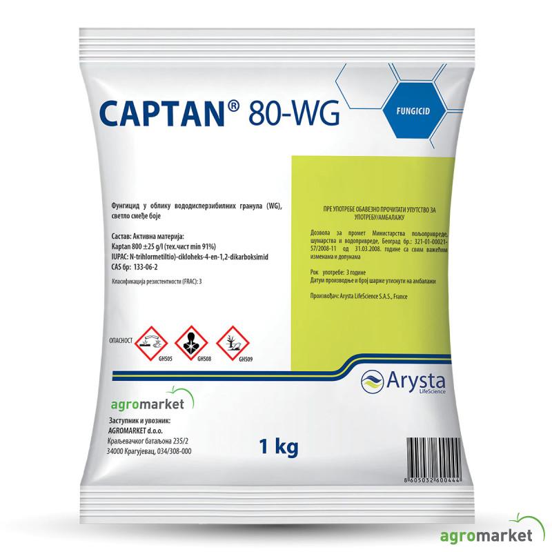 Captan 80 WG 1 kg | Agromarket